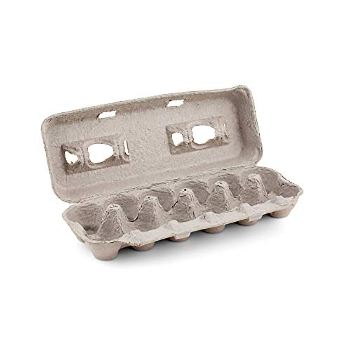 Printed Natural Pulp Egg Cartons Holds Up to Twelve Eggs - 1 Dozen Large - Strong Sturdy Material Perfect For Storing Extra Eggs - by MT Products (15 Cartons) - Made in The USA