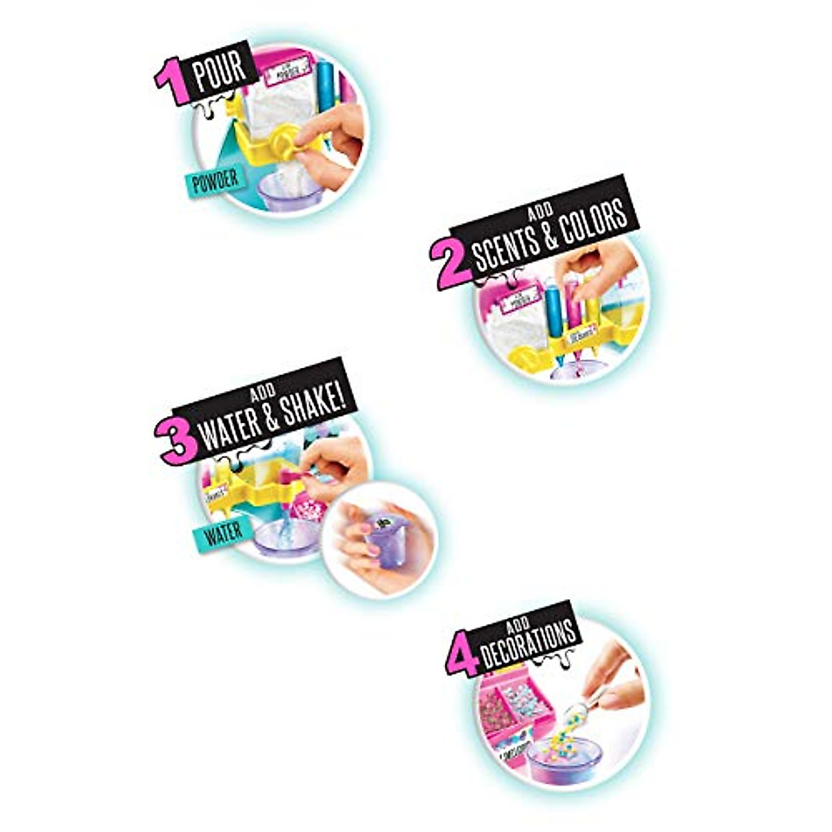 Canal Toys So Slime DIY Slime’Licious Slime Station - Make Your own Food Scented Slime - Just add Water! No Glue Required. 6+