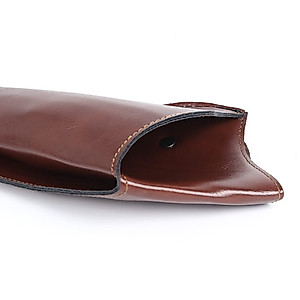 DONGKER Vintage Pistol Holster,Tacticals Left Holster PU Leather Gun Holster for Belts Christmas Festival Gift Cosplay