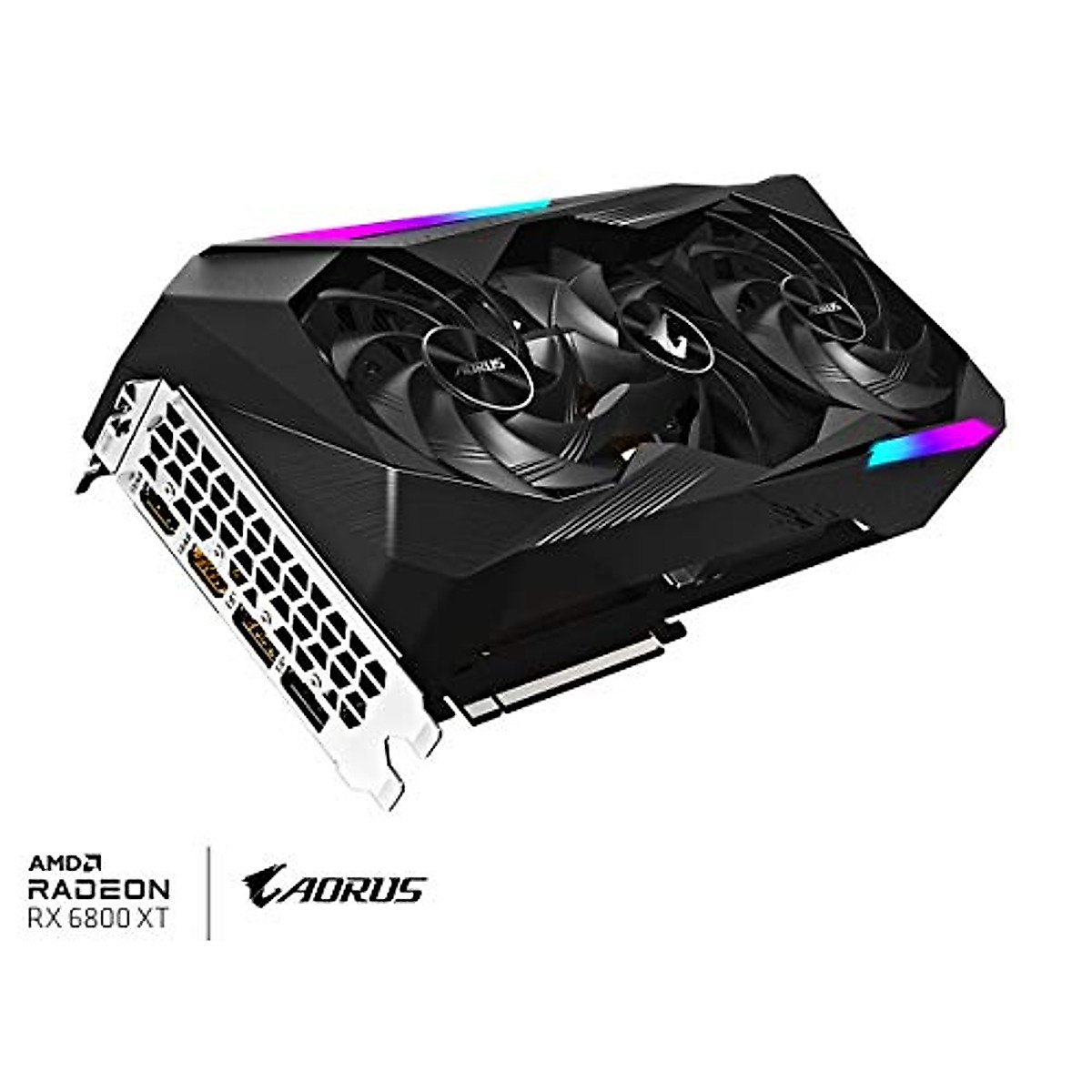 GIGABYTE AORUS Radeon RX 6800 XT Master 16G Graphics Card, MAX-Covered Cooling, 16GB 256-bit GDDR6, GV-R68XTAORUS M-16GD Video Card