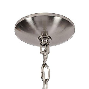 Hampton Bay Gala 5-Light Polished Nickel Chandelier Polished Nickel