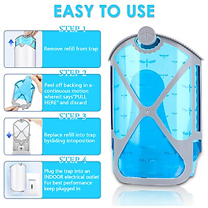 16 Pack Refill Cartridge Kit Compatible with ZEVO Plug-in Light, Replacement 100% Fit