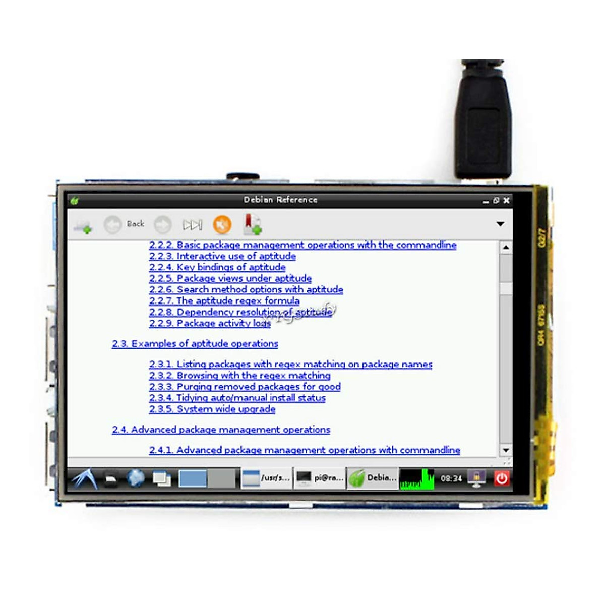 3.5 inch 320*480 Resistive Touch Screen TFT XPT2046 LCD compatible with Raspberry Pi 1/2/3 Model B B+ A+ Raspbian Video Photo Display System @XYGStudy