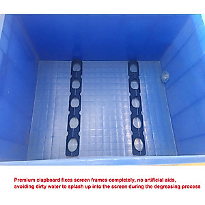 TIANIUSEEN Screen Printing Kit Silk Printing Press Equipment Material for T-Shirt DIY Type 1