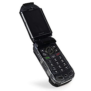 Case for DuraXV Extreme, DuraXE Epic, Premium Leather Fitted Case for Kyocera DuraXV Extreme E4810 Verizon, DuraXE Epic AT&T/FirstNet - Features: Rotating Metal Belt Clip, Screen & Keypad Protection