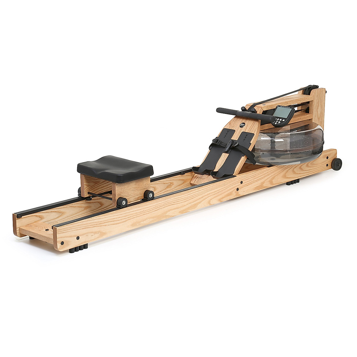 WaterRower Ash Rowing Machine with S4 Monitor | USA MADE | Original Handcrafted Erg Machine for Home Use & Gym | Best Warranty