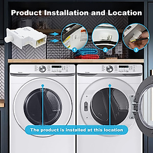 DC64-00828B Dryer Door Switch Replacement for Samsung Dryer Door Switch Replaces DC64-00828A PS4210964 2071594 AP4578931 2071595