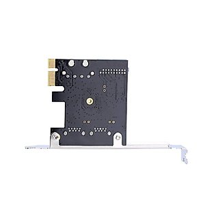 PCI-E to 2 USB 3.0 Hub Port PCI Expansion Card Adapter with Front 20-PIN Interface