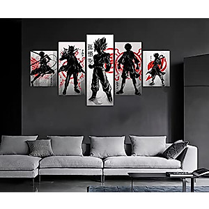 MTEBOCC Japanese Anime Poster Teens Prints Canvas painting Home Living Give to Boy Party Decorations Room Gift Decor