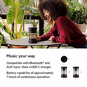 BALMUDA The Speaker | Portable Bluetooth Speaker | Clear 3 Dimensional Sound with Light Features