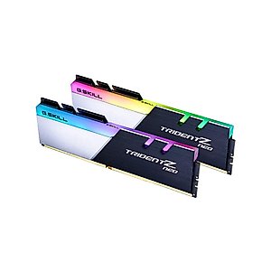 G.SKILL Trident Z Neo Series (Intel XMP) DDR4 RAM 32GB (2x16GB) 3600MT/s CL16-19-19-39 1.35V Desktop Computer Memory UDIMM (F4-3600C16D-32GTZNC)