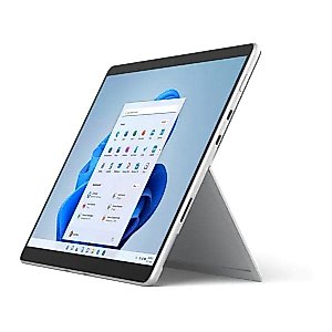Microsoft Surface PRO-8 Retail Tablet Intel:I5-1135G4 8GB/ONBOARD 512GB/REMOVABLE SSD MR 802.11AX+BT 2XWEBCAM Intel IRIS X Graphics 13.0 PIXELSENSE/Touch W11H - Platinum (Renewed)