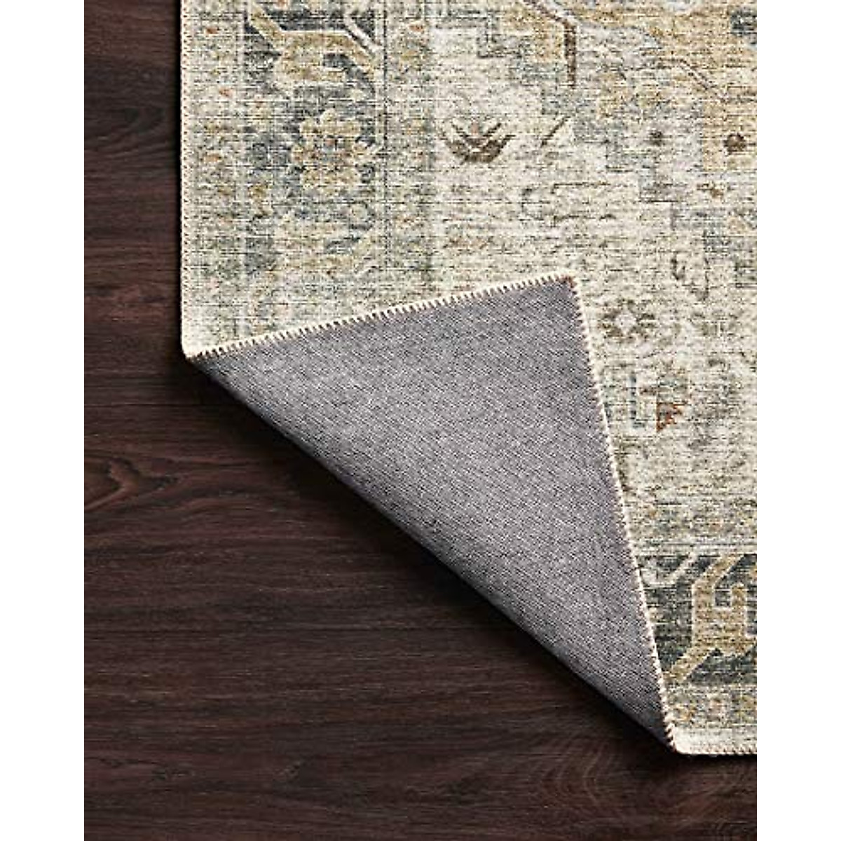 Loloi II Skye Collection SKY-13 NATURAL / SAND, Traditional 5'-0" x 7'-6" Area Rug
