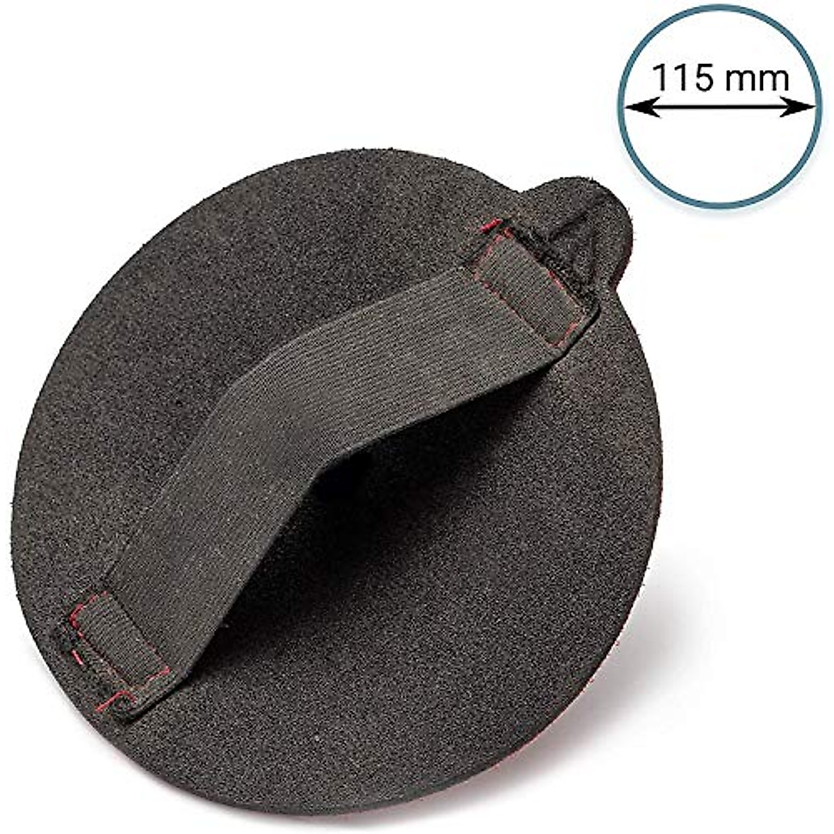 GLASS POLISH 15917 Hand Held Flexible Sanding Holder with Hook and Loop Fastener/Diameter 4.5 inch