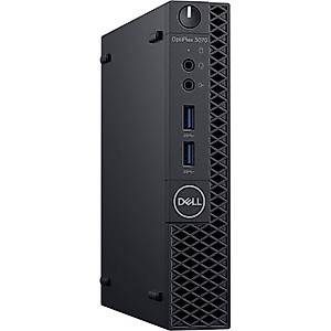 Dell OptiPlex 3070 Desktop Computer - Intel Core i5-9500T - 8GB RAM - 256GB SSD - Micro PC
