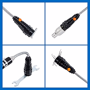 Magnet 3 LED Magnetic Pickup Tool, Telescoping Flexible Extendable Led Flashlights, Gifts for Men Dad Him 9 in 1 Multitool Pen Set, Christmas Gifts Cool Gadgets for Men