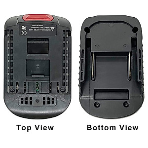 Battery Adapter for Makita to Bosch 18V Lithium-Ion Cordless Tool, Convert Makita 18V LXT Lithium-Ion Battery BL1830 BL1840 BL1850 BL1860 to Bosch 18V Li-ion Battery Converter BAT609 BAT612 BAT618