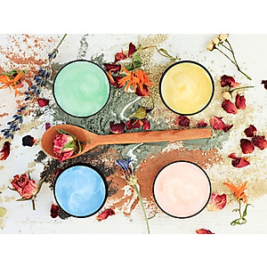 20 Pcs 0.5 Ounce Aluminum Tin Jars Containers Leak Proof Cosmetic Tin Jars Containers Round Screw Lids for Cosmetic, Salves, Balms, Lip Balm or Others, 15mL Black