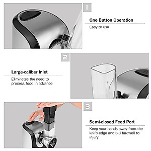 Electric Cheese Grater,Professional Electric Slicer Shredder,150W 4 in 1 Electric Salad Machine for Fruits, Vegetables, Cheeses, Salad Maker with 4 Free Attachments for Home Kitchen Use