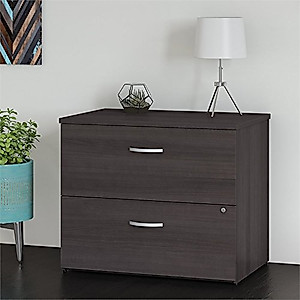 Bush Business Furniture Studio C File Cabinet, Storm Gray