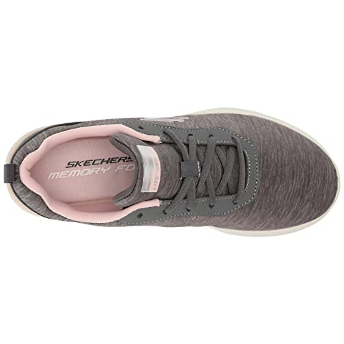 Skechers Sport Women's Women's Skech-AIR Dynamight Sneaker, CCPK=Charcoal/Pink, 5.5