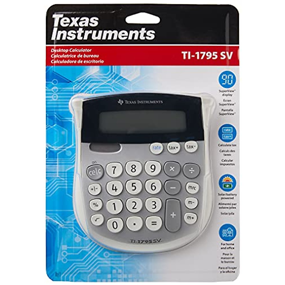 Texas Instruments TI-1795 SV Standard Function Calculator