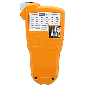 Brother PT-6100 P Touch Laminated Label Maker with Onboard Cutting Tool and Adhesive Cassette (Batteries Not Included / Label Maker Only)