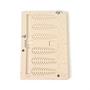FatFish T02-3C Bait Mold Soft Plastiс Lure Making Injection Mold for Do-It Fishing Lures 2.5"