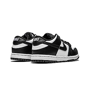 Nike Toddler Dunk Low TD CW1589 100 Black/White - Size 10C