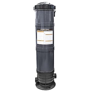 Swimline HYDROTOOLS Sure-Flo Cartridge Pool Filter Tank & Element ONLY for Above Ground Pools | 100 SQ FT | for Pools Up to 21000 Gallons | Energy Efficient | Non-Corrosive Materials