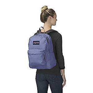 JanSport SuperBreak Backpack - Lightweight Pack, Bleached Denim