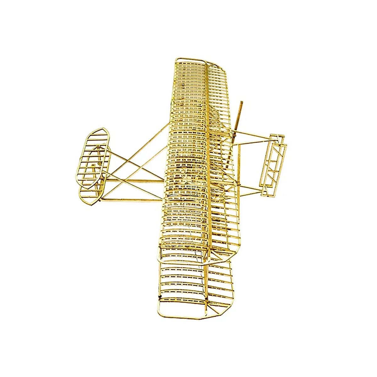 Balsa Wood Airplane Kits- Wright Brothers Flyer DIY Wooden Models Plane Construction Set, Laser Cut Aircraft Model Kit 3D Puzzles for Adults, Perfect Brain Teaser Jigsaw Puzzle for Home Decor