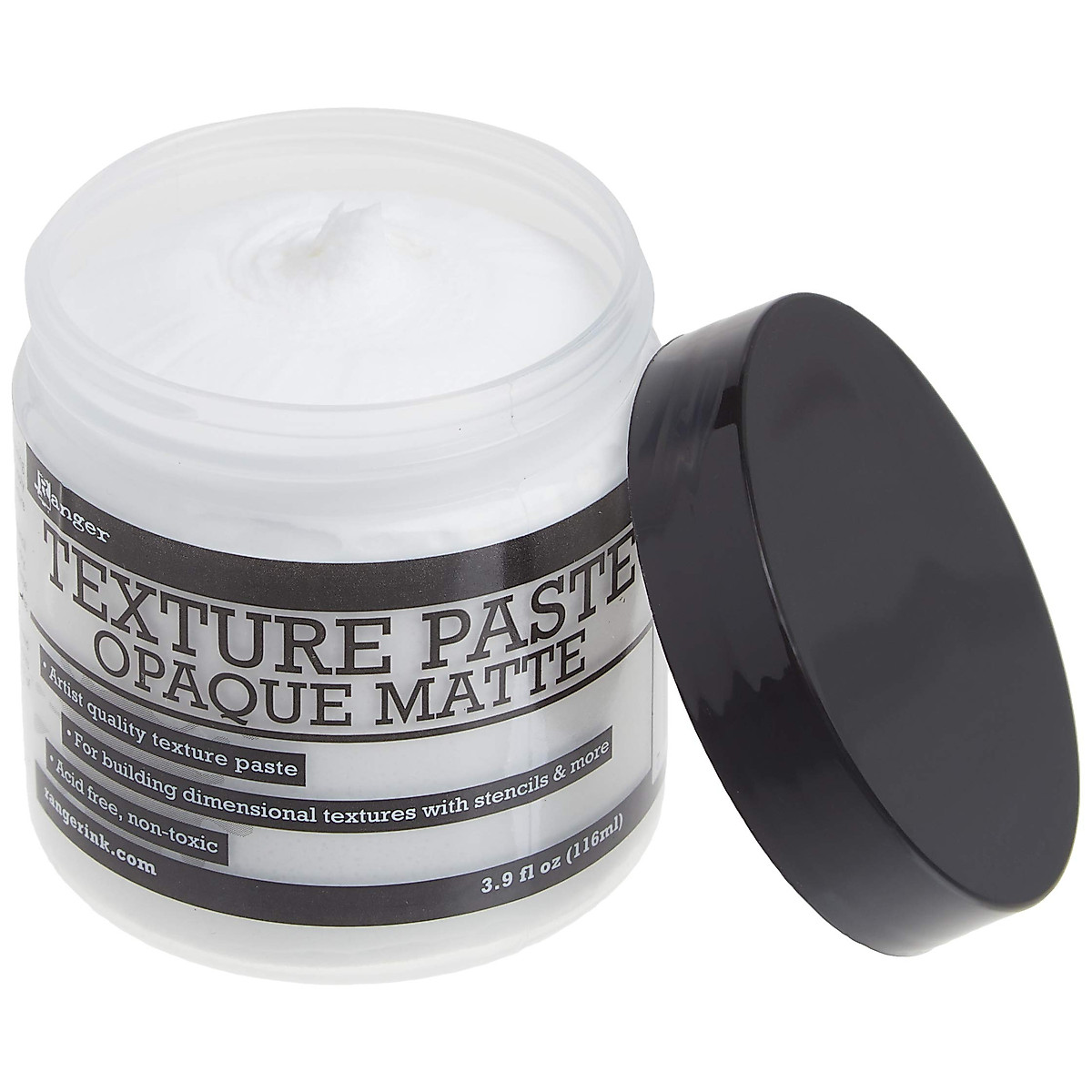 Ranger Texture Paste 4oz-Opaque -INK4444