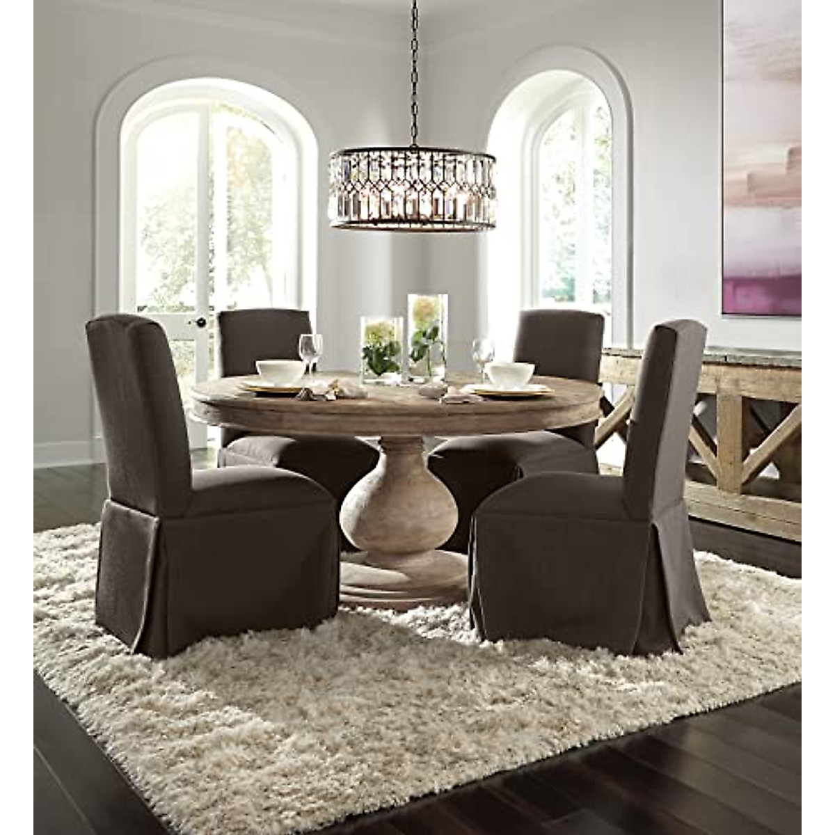Kosas Home Beatriz Dining Tables, Natural Brown