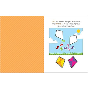 My First Scissor Skills Workbook: Cut-and-Paste Activities to Build Hand-Eye Coordination and Fine Motor Skills (My First Preschool Skills Workbooks)