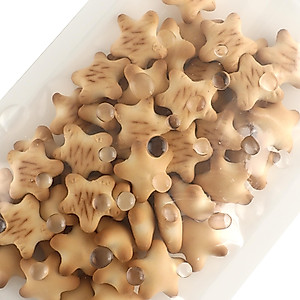 Set of 100 Chamber Vacuum Sealer Bags Clear and White BPA-Free Flat Open Fill Pouches for Food Packing (4.75 inch x 6.75 inch)