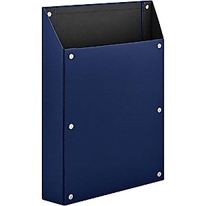 King Jim 4755 Magnetic Storage Case, A4 Size, Vertical, Blue