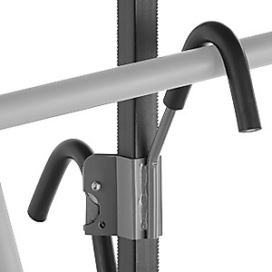 Retrospec Lenox Car Hitch Mount Tray Bike Rack w/ 2-inch Receiver - 2 Bicycle Carrier - Class II or III Trailer Hitch, Black