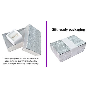 Solid 14Kt Gold Moissanite Stud Nose Ring - 22G Nose Screw Stud - Twisted Nose Ring - April Birthstone Nose Stud-NSWG-MNT2