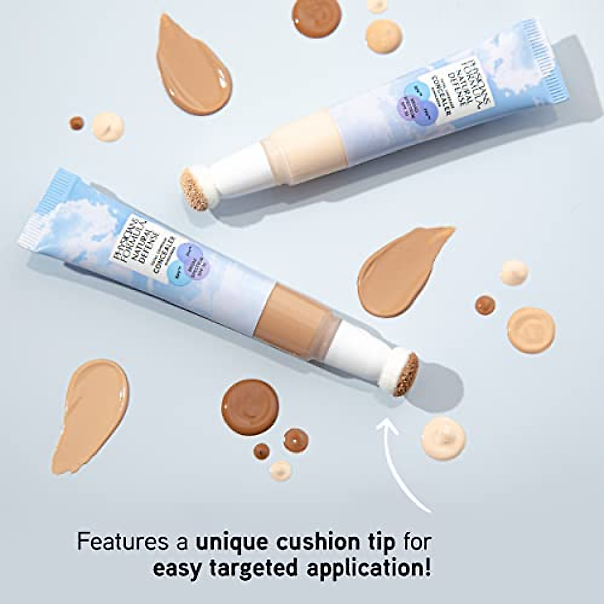 Physicians Formula Natural Defense Total Coverage Concealer Medium | Dermatologist Tested, Clinicially Tested
