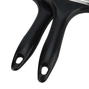 SOUJAP 8PCS 4 Inch Paint Brushes Bulk, Plastic Handle Paint Brushes, Home Repair Flat Paint Brushes Tools for Acrylic Painting Outdoor Use Wall