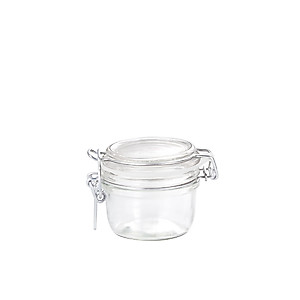 Bormioli Rocco Fido Clear Jar, 4.25 Oz. (141370M04321990)