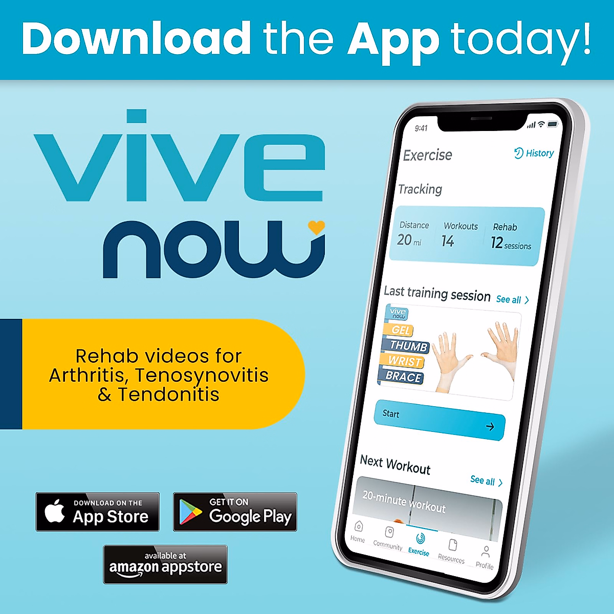 Vive Gel Thumb Wrist Support (Pair) - Waterproof Wrist Brace - Hand Brace Cool Wrap For Arthritis Dequervains Tenosynovitis, Sprained Joint Pain, Left Right Hand Stabilizer For Tendonitis Strain