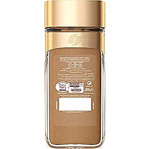 NESCAFE Gold Espresso 100% Arabica Aroma Intense Instant Coffee Beans Beverages for a Perfect Day Start Jar 100 gm