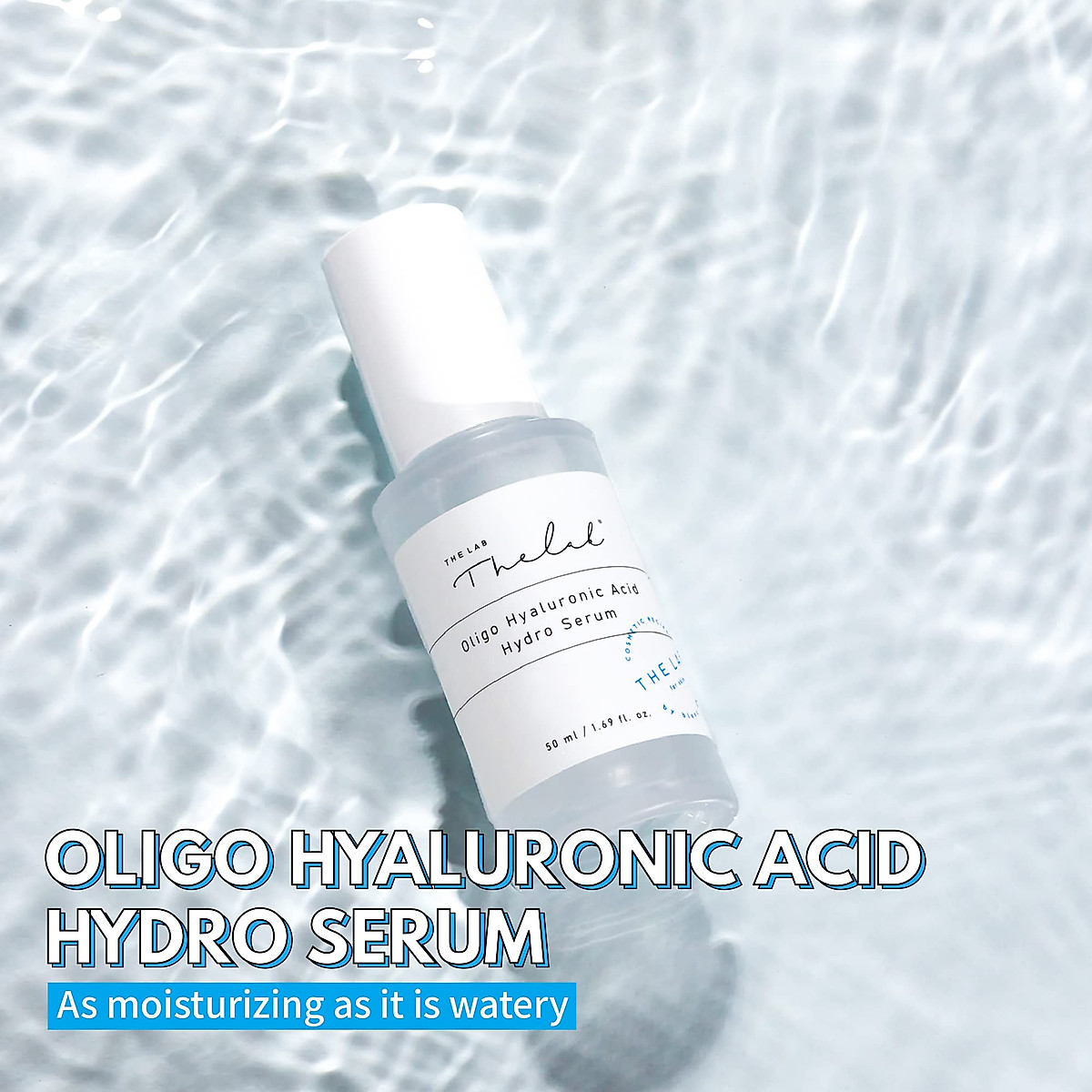 THE LAB BY BLANC DOUX Oligo Hyaluronic Acid Hydro Serum - Triple Focused Potent Skin Moisturization w/Low Molecular Weight Hyaluronic Acid Deep Intensive Moisturizing 1.69 Fl Oz Korean Skincare