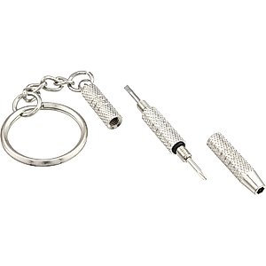 Inline Mini Glasses Screwdriver Set for Key Ring