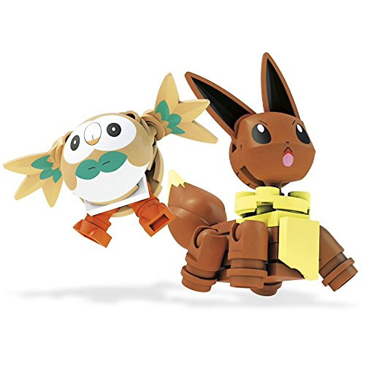 Mega Construx Pokemon Rowlet Vs. Eevee Building Set