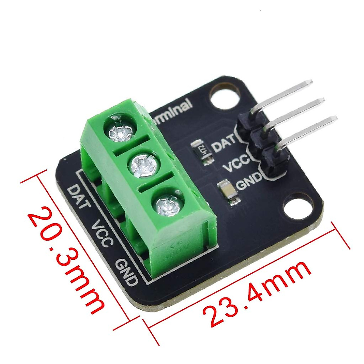 DS18B20 Temperature Sensor Module Kit with Waterproof Stainless Steel Probe for Raspberry Pi