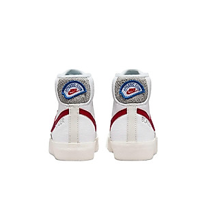 Nike Youth Blazer Mid '77 (GS) Gym Red Smoke Grey SZ 7