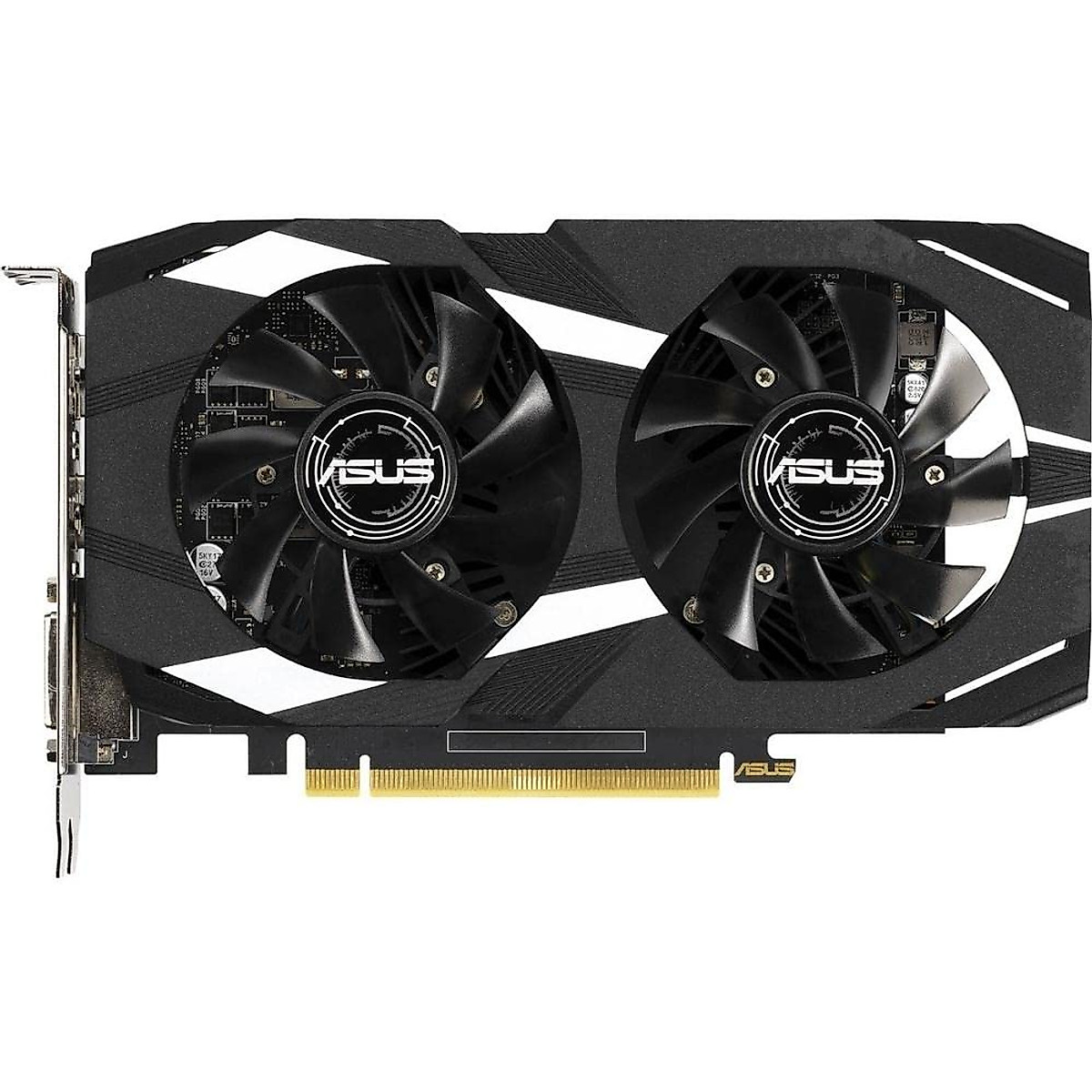 ASUS GeForce GTX 1650 Overclocked 4GB Dual-Fan Edition VR Ready HDMI DP 1.4 DVI Graphics Card (Dual-GTX1650-O4G)